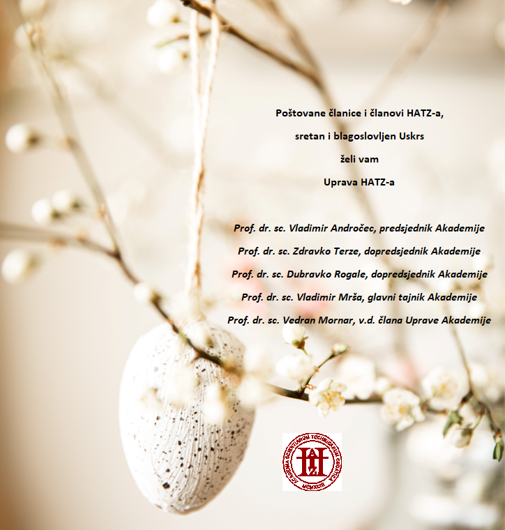 Čestitka Uprave HATZ-a – SRETAN I BLAGOSLOVLJEN USKRS! – Akademija ...